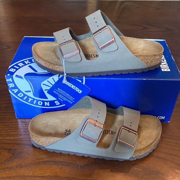 Birkenstock | Shoes | Birkenstock Arizona Stone | Poshmark